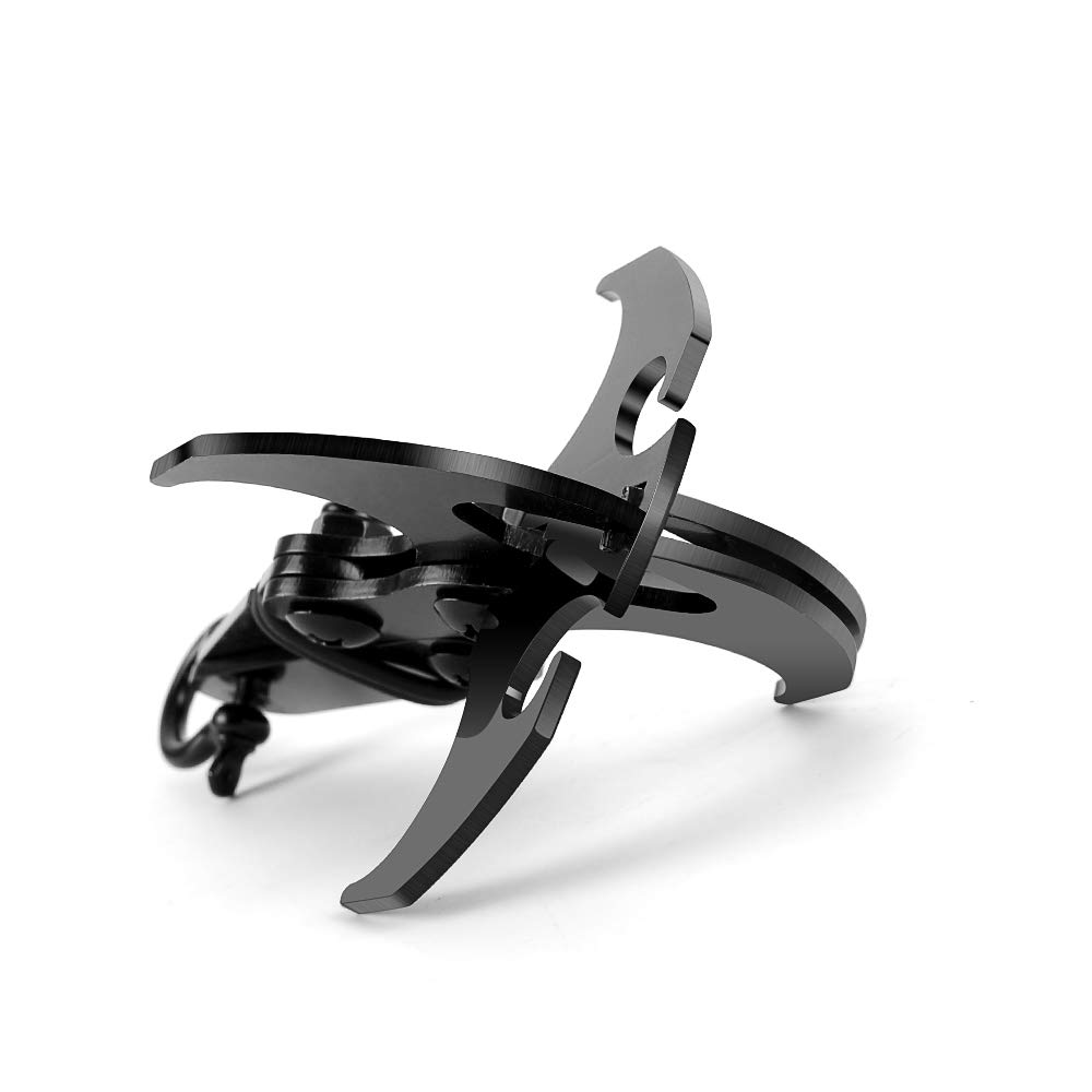 ZHIKE Survival Tool Grizzly Gravity Grappling Hook Climbing Tail Stainless Steel Claw Multitool