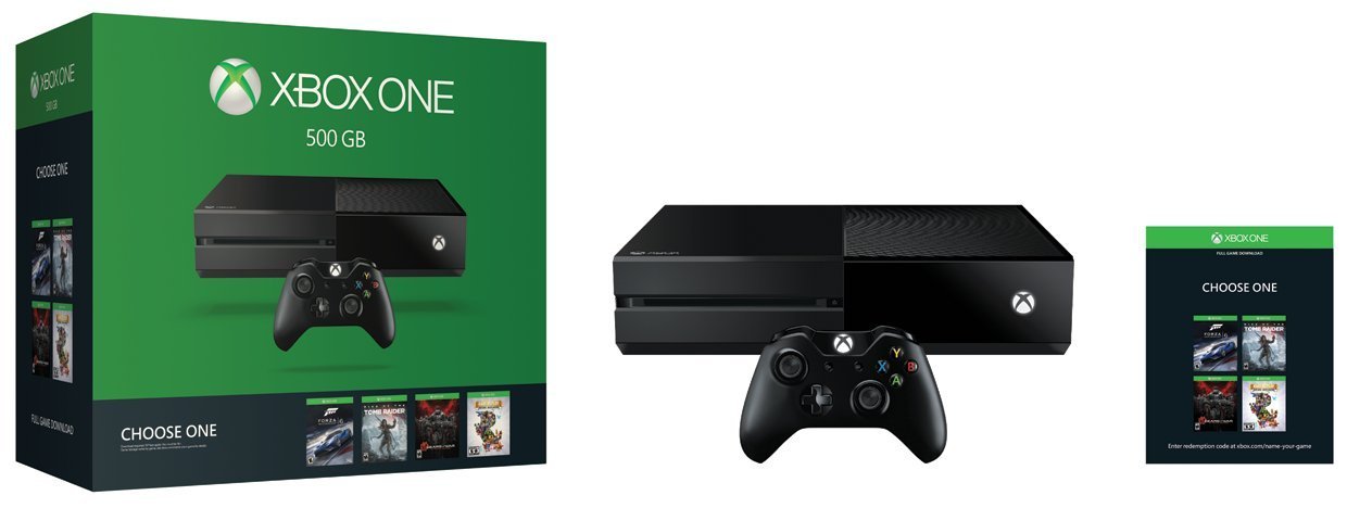 Xbox One 500GB Console - Name Your Game Bundle [Discontinued] (Renewed)