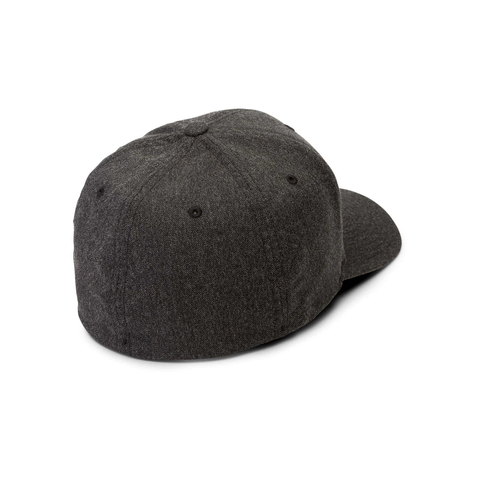 Volcom mens Full Stone Flex Fit Baseball Cap, Charcoal Heather, Large-X-Large US