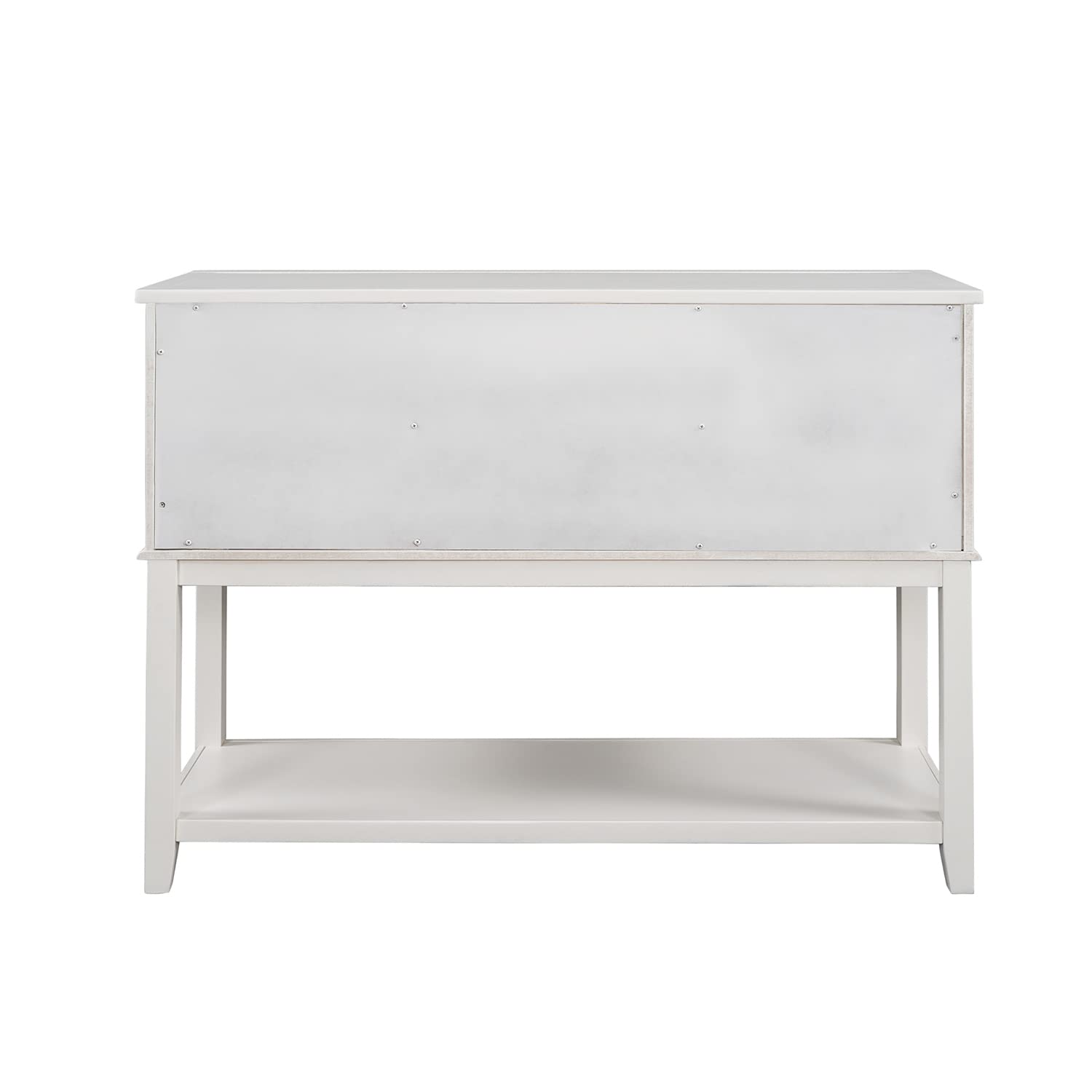 Tidyard 45" Console Table with Drawers Sofa and Couch End Table for Entryway, Foyer, Living Room, Bedroom Furniture