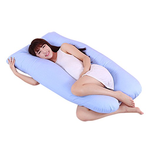 Yumfr New Maternity Pregnancy Boyfriend Arm Body Sleeping Pillow Case Covers Sleep U Shape Cushion Cover
