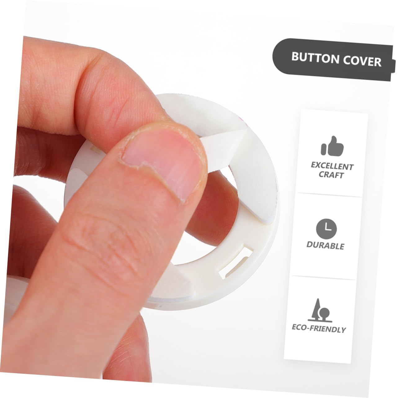 VILLCASE 3pcs Protection Cap Car Power on Off Car Protector Car Push Button Cover Protector Push Button Cover Safety Button Cover Washing Machine Button Covers