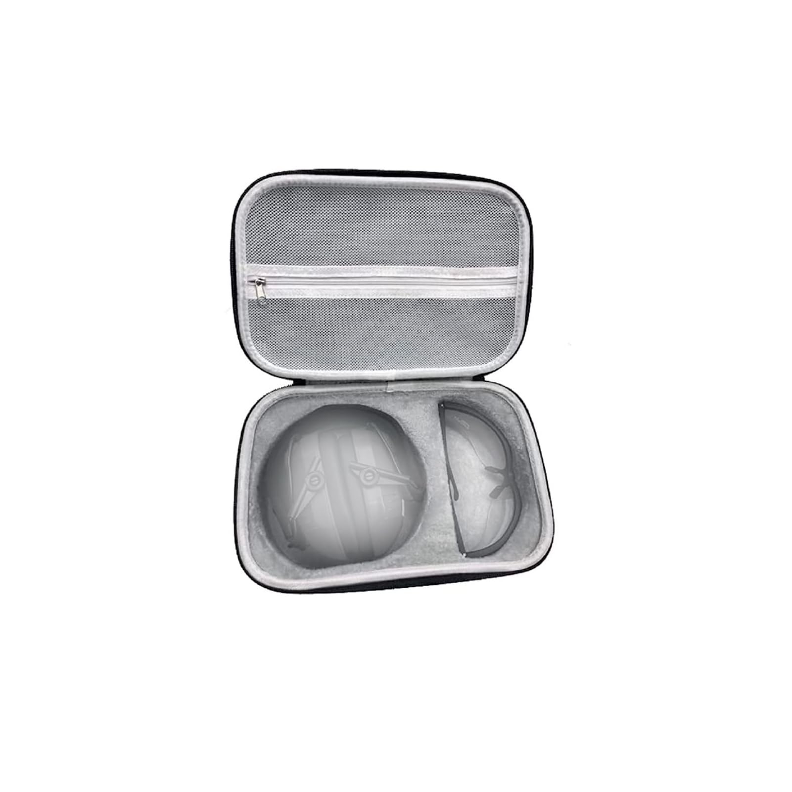 WALKER'S Weather-Resistant Durable Shockproof Dustproof EVA Scratch-Free Lining Protective Carrying Storage Case for Hunting Shooting Earmuff, Glasses & Accessories
