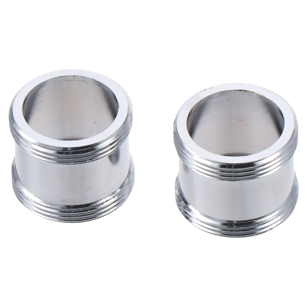 Urjumpea 2pcs Brass Faucet Adapter Tap Aerator Connector for Sink Faucet Aerator Water Purifier Adapter (M22 - M22)