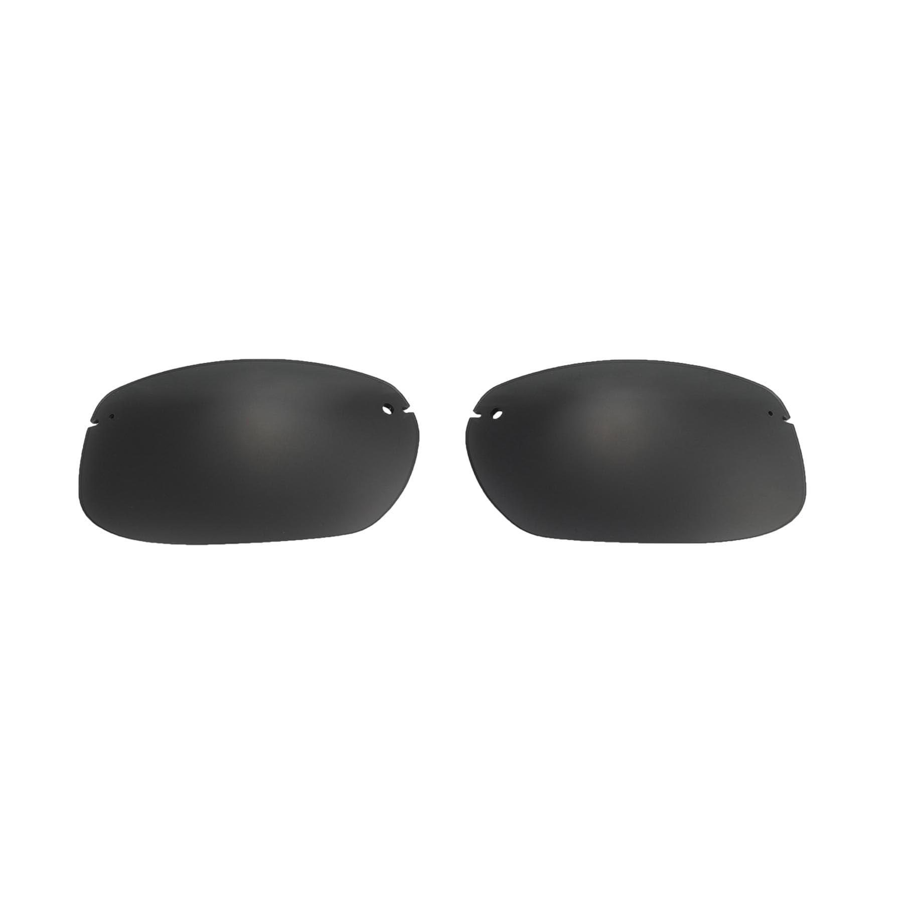Walleva Black Polarized Replacement Lenses For Maui Jim Banyans Sunglasses