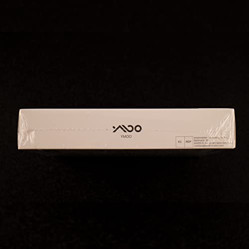 YMOO Portable Headphone Amp DAC, DSD512 and 768K/32Bit, 16Ω-600Ω/35mW/Hi-Res Hi-Fi Desktop DAC for PC Headphone Out/iPhone, 3.5mm/4.4 mm/Optical/Coaxial Output for Windows/Android/IOS/PS5/Home Audio
