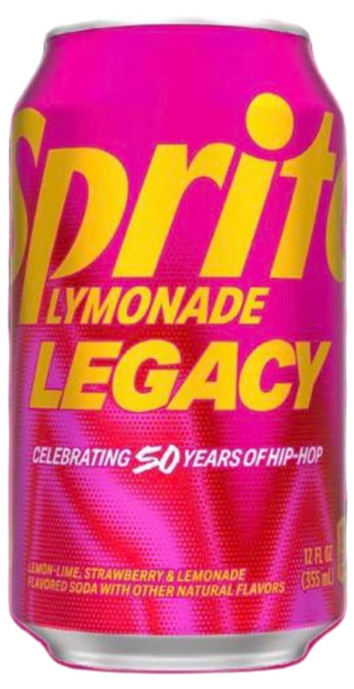WESTERNMBY Sprite Soda Cans, 12 Fl Oz, 18 Pack (Lymonade Legacy), Total: 216.0 Fl Oz
