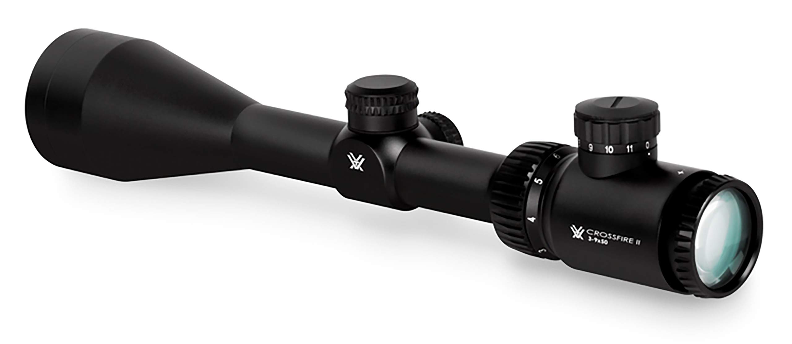 Vortex Optics Crossfire II 3-9x50 SFP Riflescope V-Brite Illuminated MOA, Crossfire II 3-9x50 V-Brite Illuminated, black