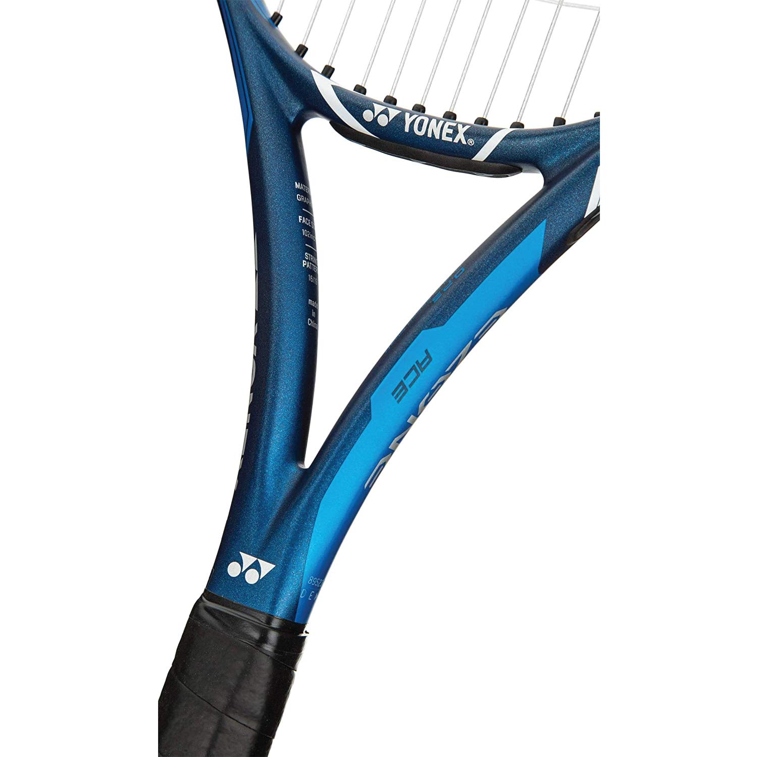 YONEX EZONE ACE Deep Blue Tennis Racquet (4 3/8" Grip) - Great Racquet for Comfort and Control