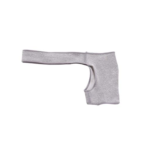 YUIJ Shoulder Brace for Men and Women, Compression Support for Torn Rotator Cuff and Other Shoulder Injuries, Left Or Right Arm,Gray,M