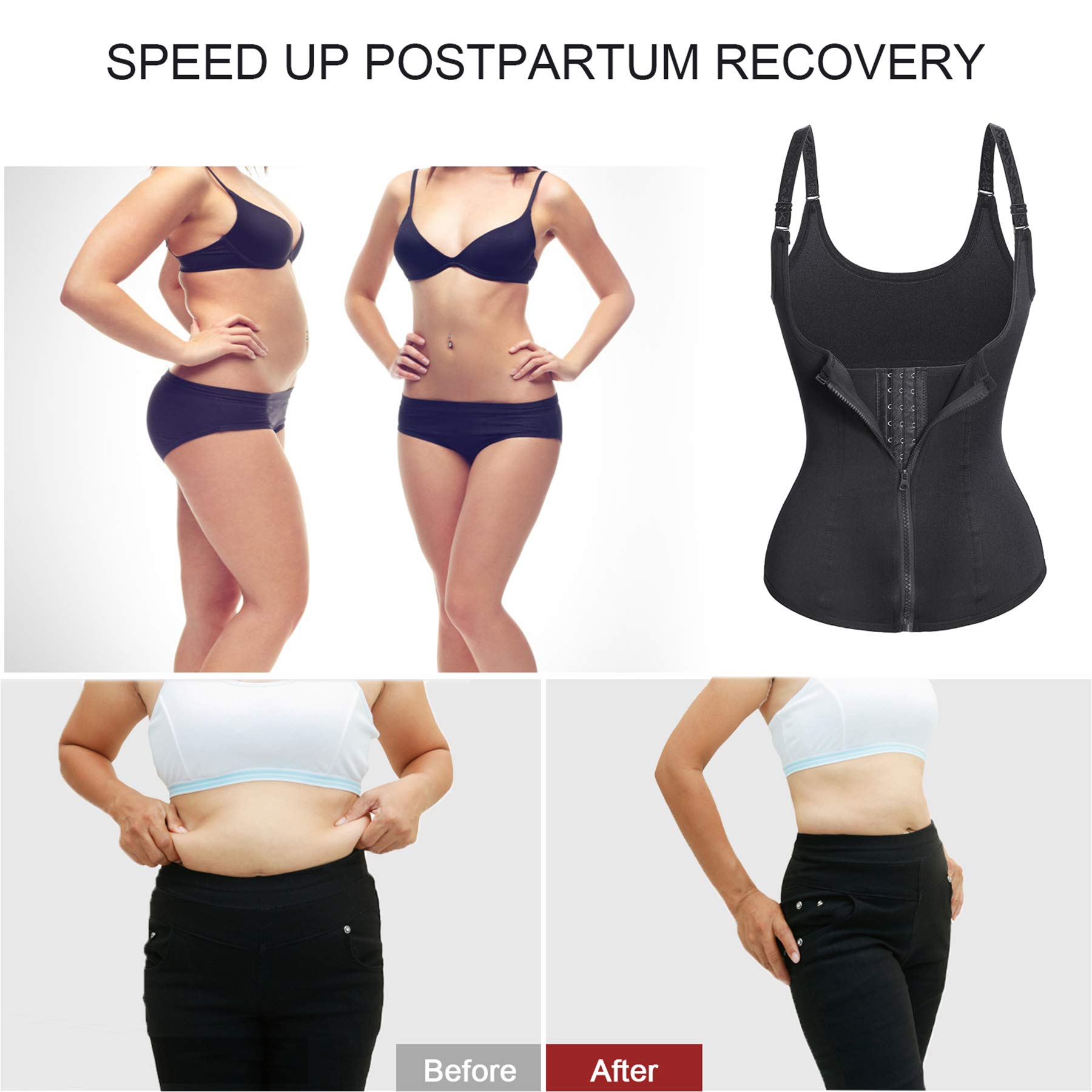 URSEXYLY Maternity Support Belt Postpartum Waist Trainer Shapewear Recovery Waist Cincher