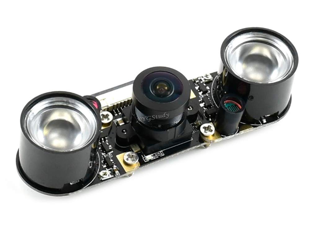 XYGStudy IMX219-160IR Camera Module Infrared Night Vision 8 Megapixels 3280 Ă 2464 Sensor IMX219 160 Degree Supports Raspberry Pi 5 4 Jetson Nano Developer Kit Suits AI Computer Project