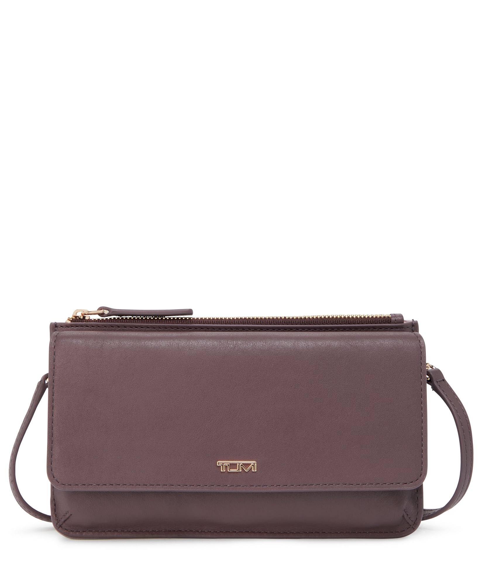 TUMI - Belden SLG Wallet Crossbody - Dark Mauve