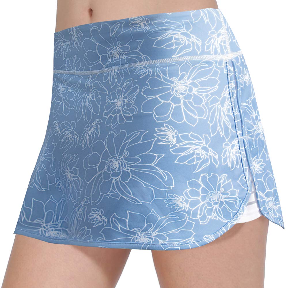 ZEALOTPOWER Athletic Skorts for Women Running Skirts Active Exercise Tennis Golf Sports