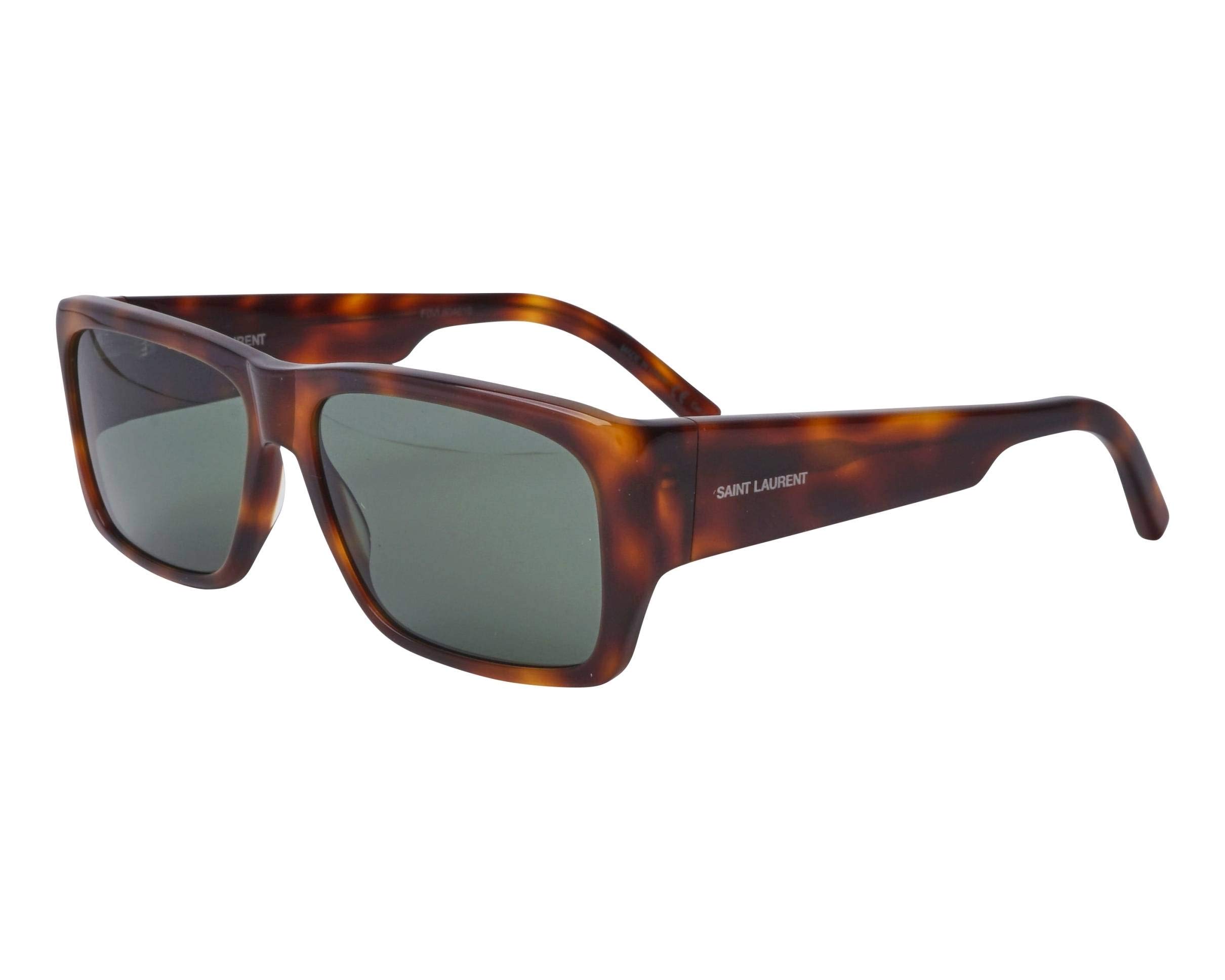 Yves Saint Laurent sunglasses (SL-366-LENNY 003) Dark Havana - Grey green lenses