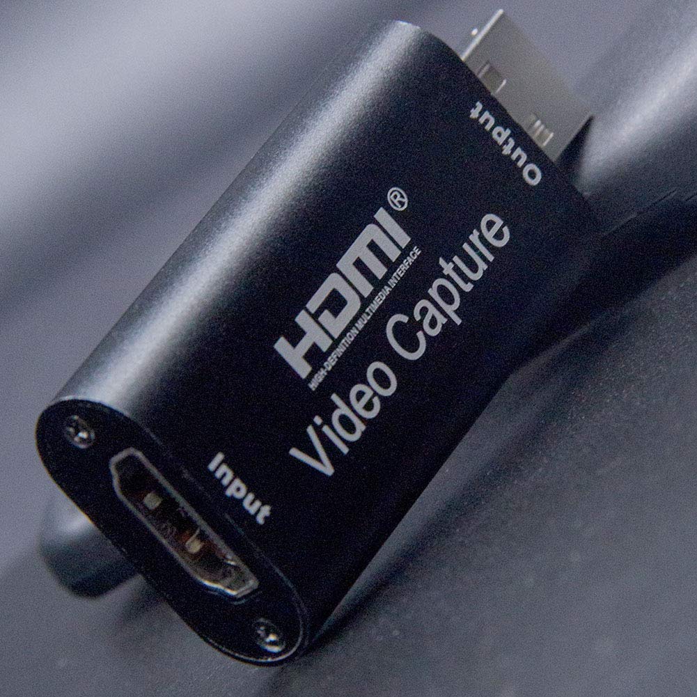 Video Capture Dongle,Video Capture Card for Computer,Live Streaming Adapter Video Capture Card HDMI to USB2.0,for High Definition Acquisition,Teaching Recording