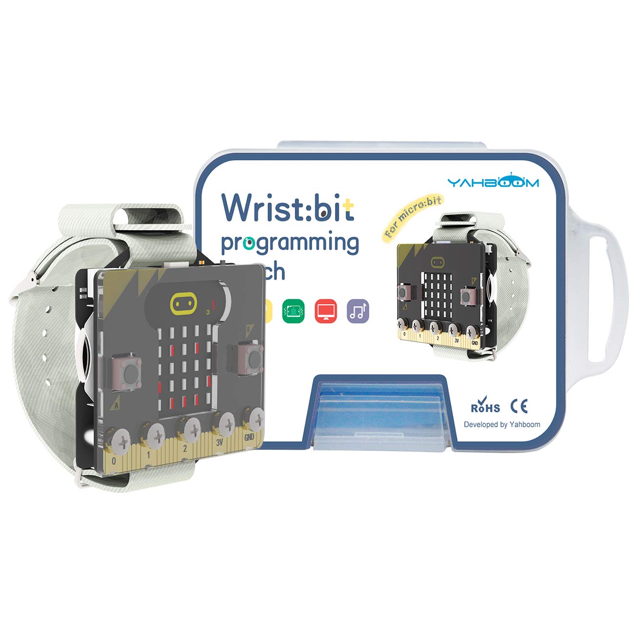 Yahboom Rosmaster X3 AI Vision Robotic Kit with 7In Touchscreen Variable Speed Mecanum Wheel Python Programmable Based on Jetson Orin Nano(NOT Include)
