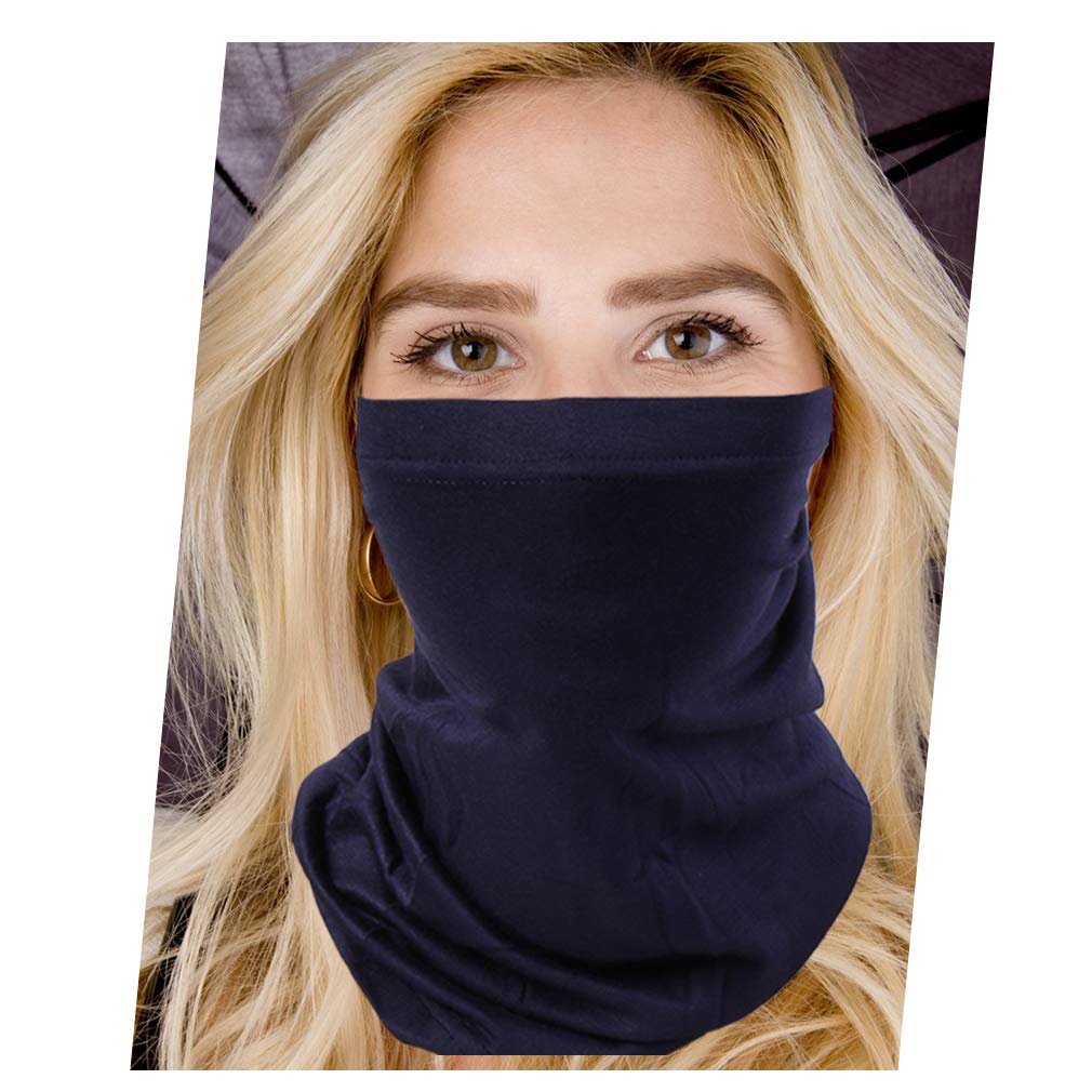 Yeieeo Slouchy Beanie for Women Fashion Under Scarf Hijab Cap Tube Shape Cap (Black)