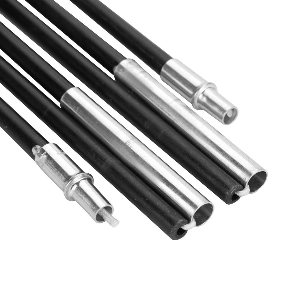 Zerone Replacement Tent Poles, Aluminum Rod Tent Pole Replacement Accessories, Multifunction Tent Poles Rod