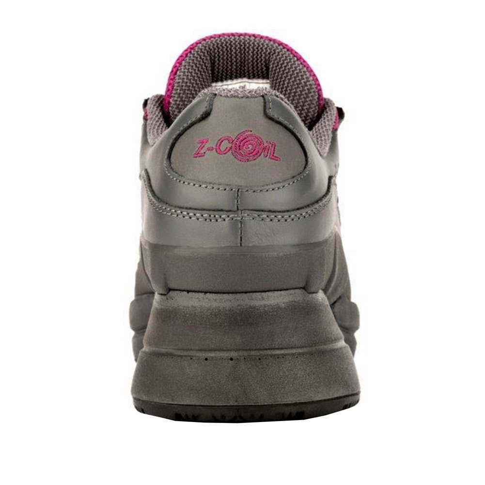 Z-CoiL Women's Freedom Slip Resistant Enclosed CoiL Leather Tennis Shoe (Pink, numeric_10)