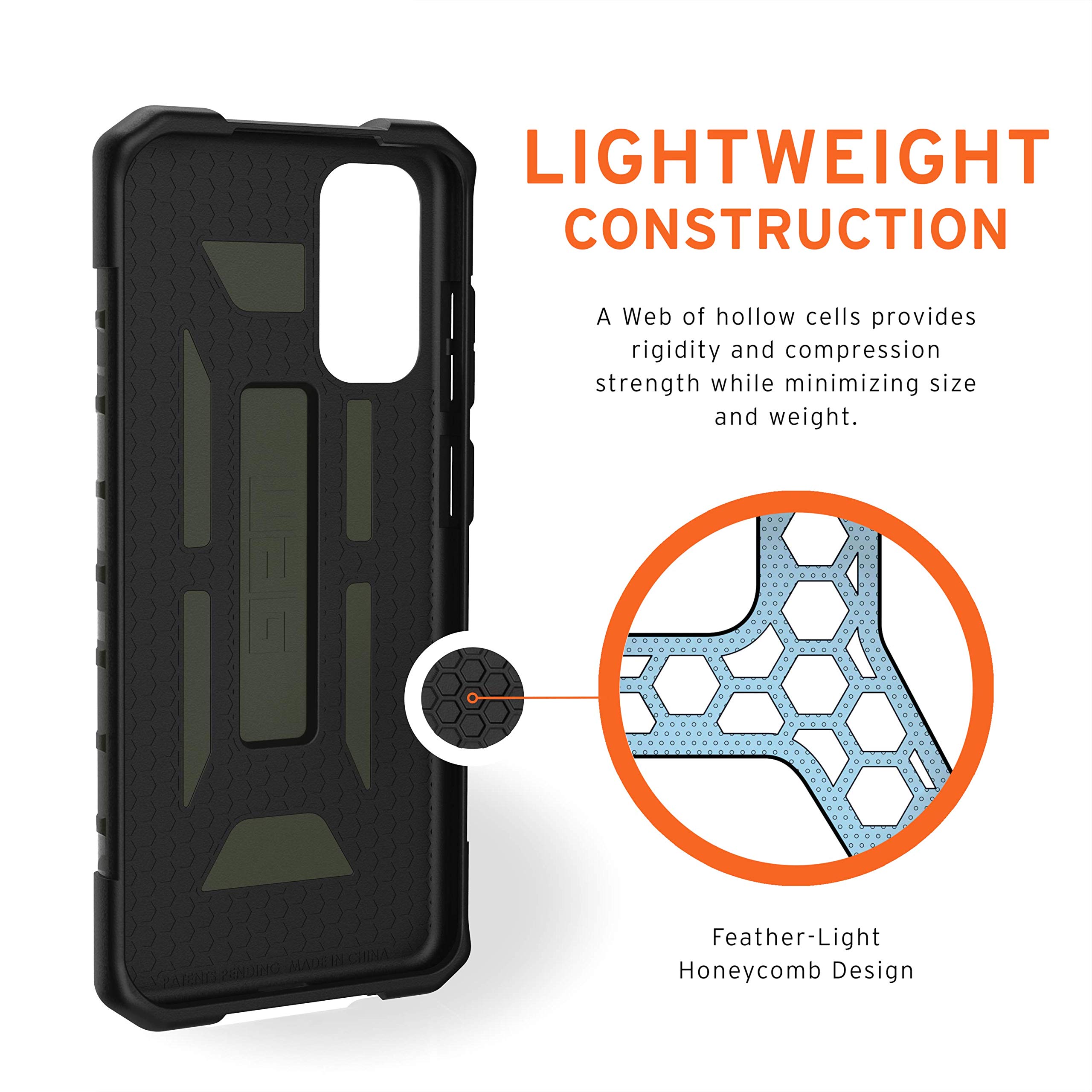 URBAN ARMOR GEAR UAG Samsung Galaxy S20 Case [6.2-inch Screen] Pathfinder [Black] Rugged Shockproof Military Drop Tested Protective Cover