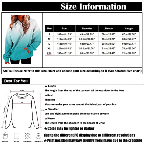 Women's Fashion Loose Casual Daily Long Sleeve Gradient Patchwork Top 719 Black