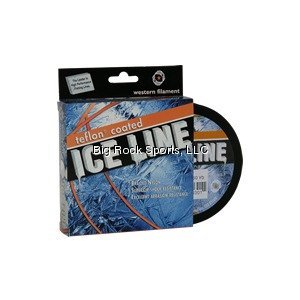 Tuf-Line NI4050 50-Yard Nylon Ice Line, 40-Pound, Black Teflon Coat