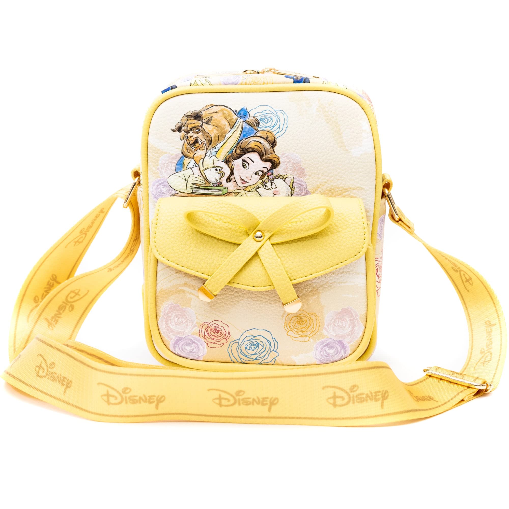 Wondapop Disney Beauty and the Beast Belle Luxe 8" Crossbody Bag
