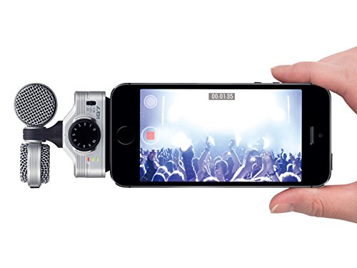 ZOOM iQ7 MS Stereo Microphone for iPhone/iPad/iPod touch