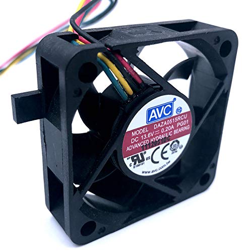 Waterproof Fan for AVC DAZA0515RCU 5CM 5015 Refrigerator Fan DC 13.6V 0.20A