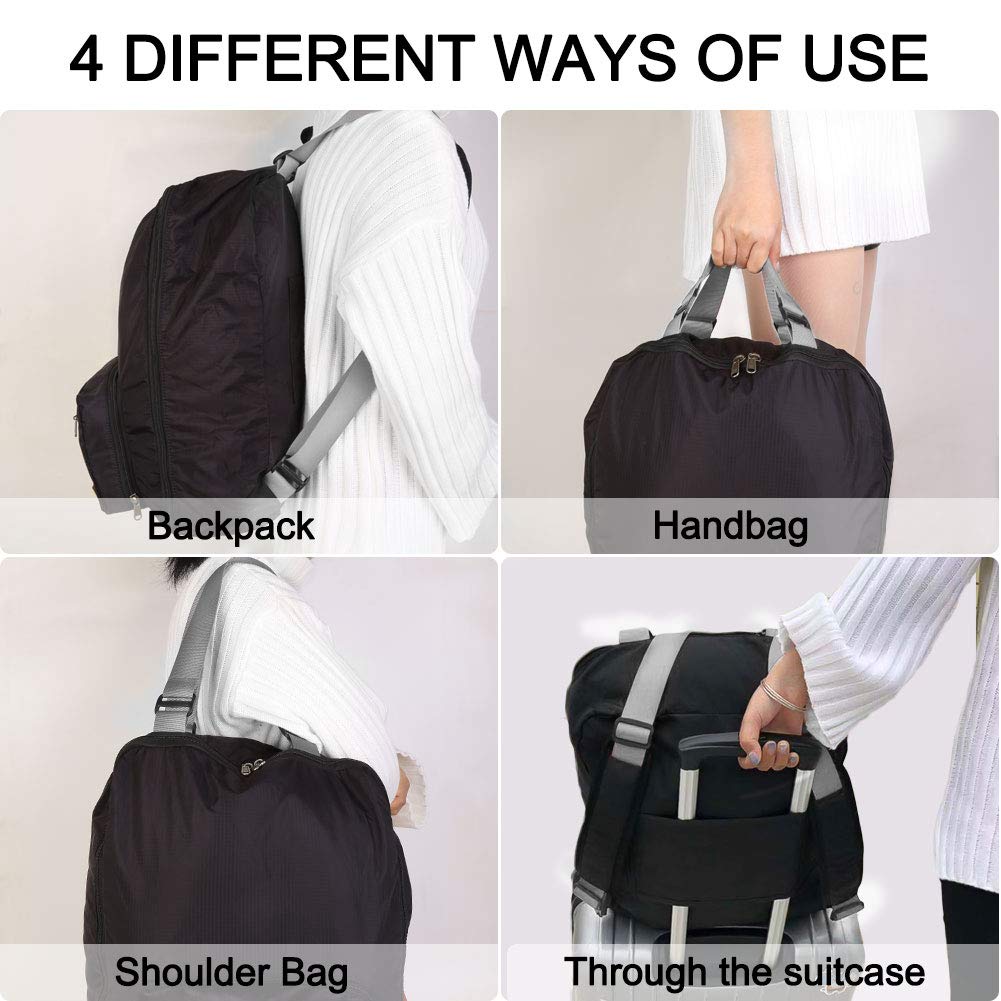 ZOEA Lightweight Stroller Travel Bag, Compatible with Gb Pockit Stroller and Gb Pockit Plus Lightweight Stroller (white grey)