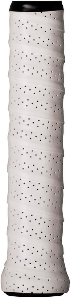 WILSON Sporting Goods Perforated Pro Overgrip (12-Pack), White (WRZ4006WH)