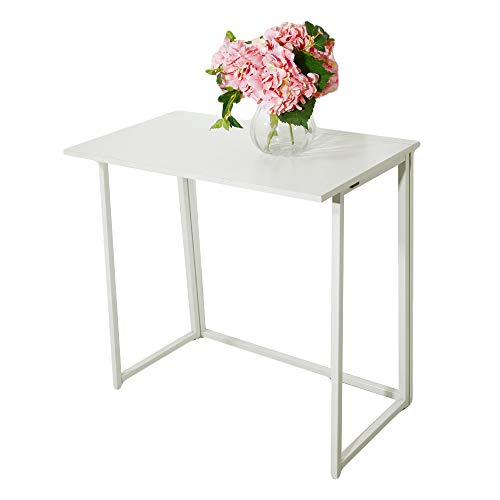 White Collapsible Desk Style Meets Function