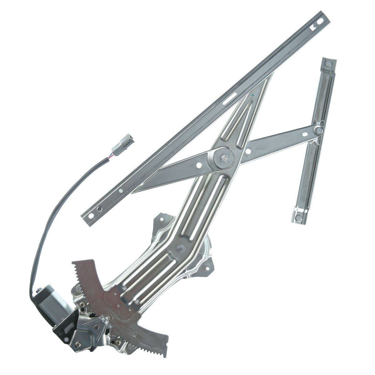 YHTAUTO Front Power Window Regulator Passenger Side with 2-Pin Motor Assembly for Ford Mustang 1994-2004 Convertible/Coupe
