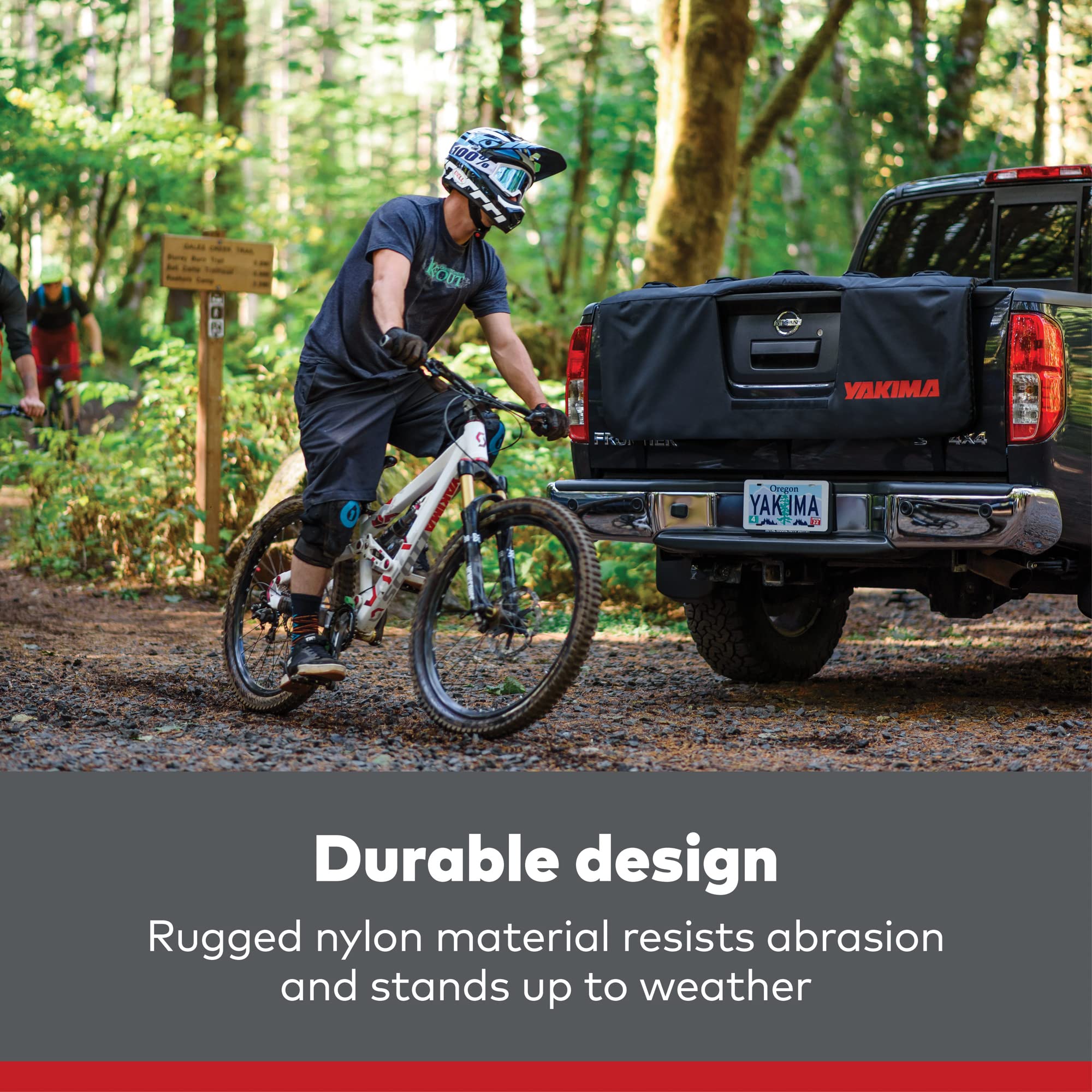 YAKIMA - GateKeeper Tailgate Pad for Full-sized Truck Beds, Carries Up To 6 Bikes