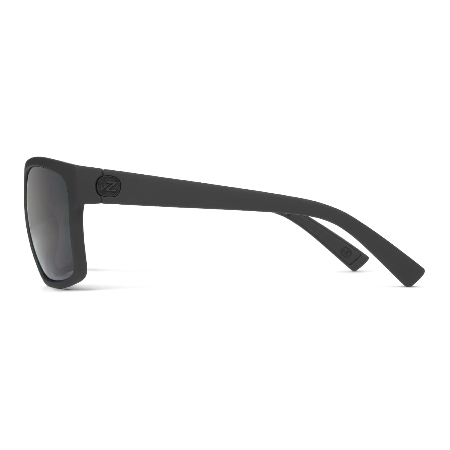VonZipper Dipstick Rectangular Sunglasses, Hardline Black Tort/Grey, 60 mm