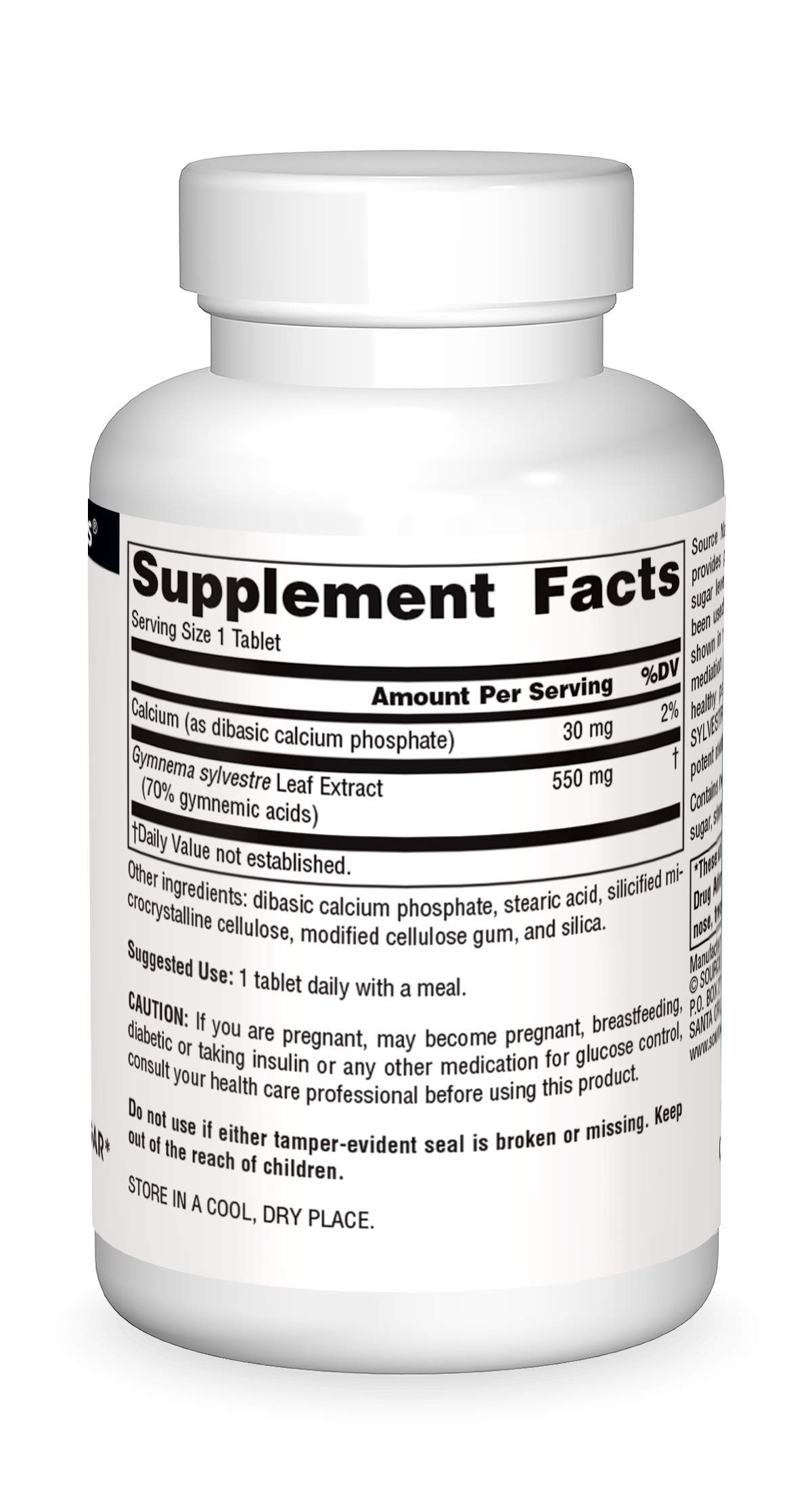 Ultra Potency Gymnema Sylvestre 550 mg Source Naturals, Inc. 30 Tabs