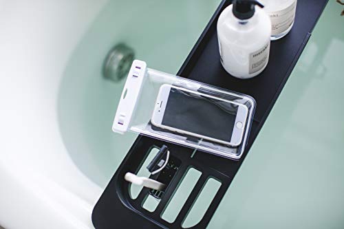 Yamazaki Home Tower Expandable Bathtub Caddy β Bathroom Tray Table Holder