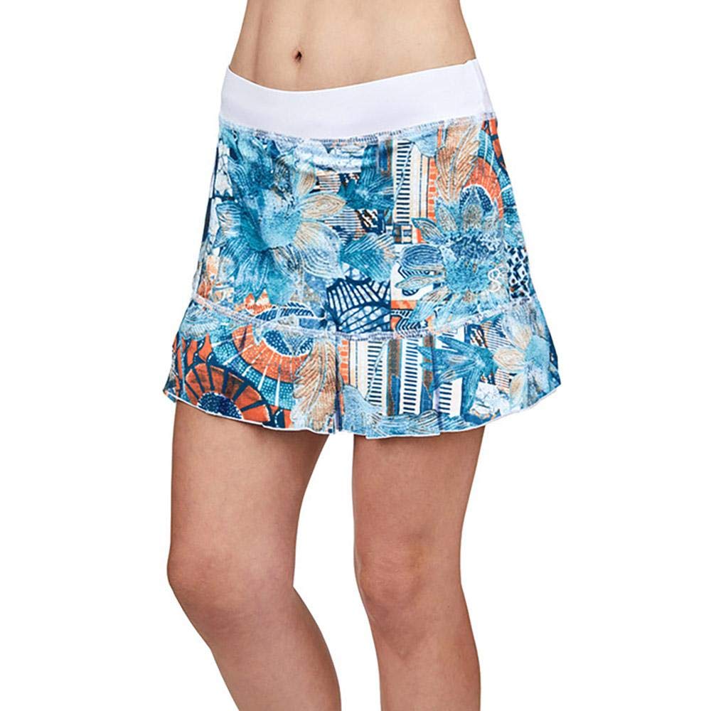 SOFIBELLA UV Colors Print 14 Inch Womens Tennis Skirt - Aztec/L