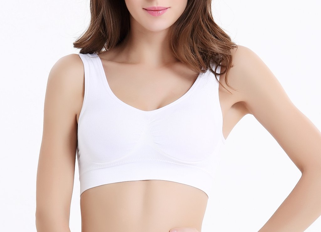 Women's Comfort Workout Sports Bra Low-Impact Activity Sleep Bras Pack of 4 3XL