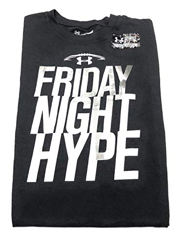 Under Armour Boys Night Hype Top, Large Black
