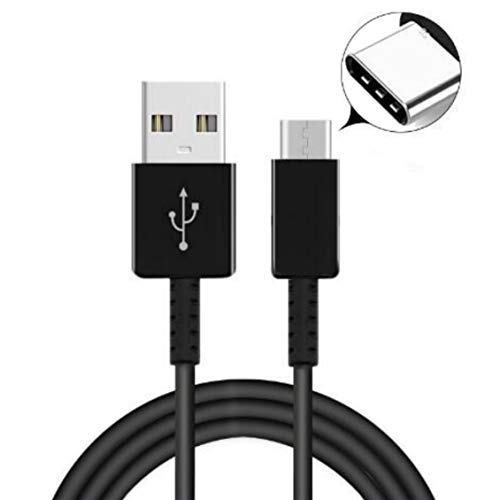 Works by VOLT PLUS TECH Original 10ft USB-C Cable Compatible with Your Sony WF-1000XM3 with Fast Charging and Data Transfer. (Black 3M)
