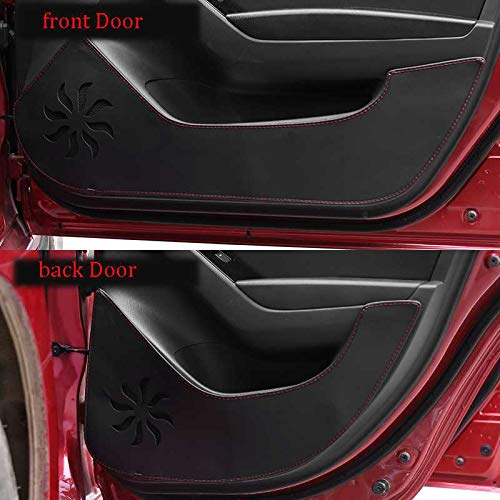 XQRYUB Car Door Anti Kick Pad Protection Side Edge Film Protector,for Mazda 3 Axela 2014 2015 2016 2017 C214