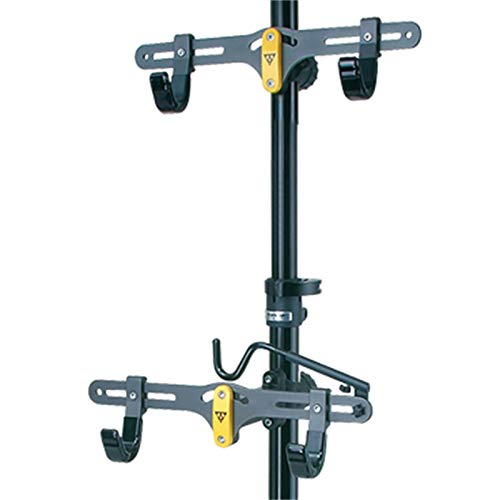 Topeak TwoUp TuneUp Bike Stand Black, L x W x H 44 x 34 x 214 cm (Open) / 17.3” 13.4” x 84.3”