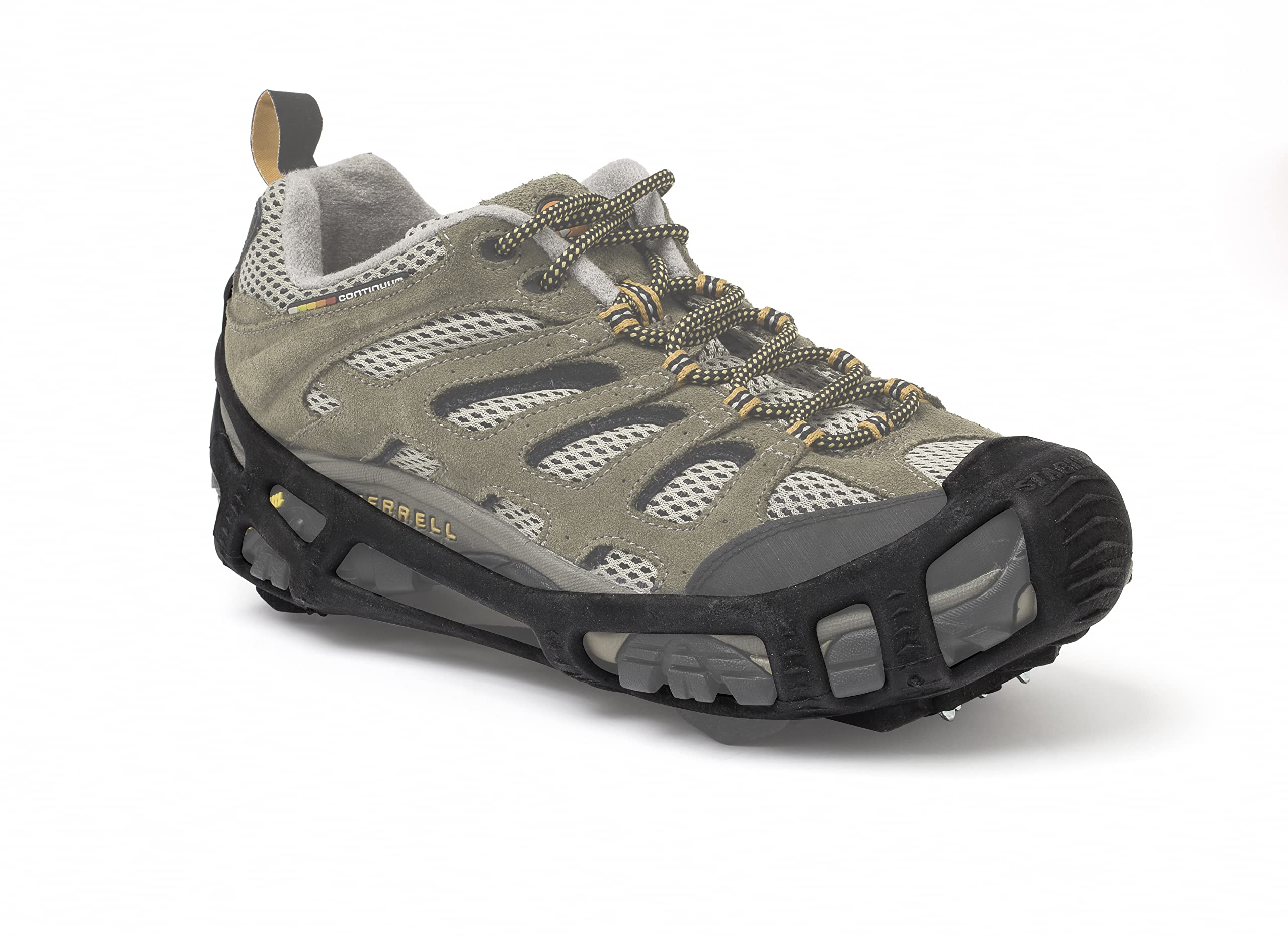 YakTrax Men's Yaktrax Walker Winter Traction Device Black X Small, Black, X-Small EU Shoe Size 34-37 UK