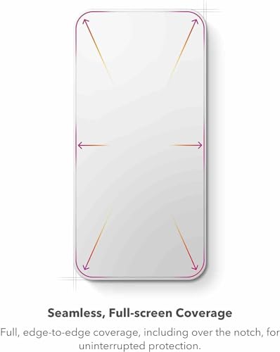 ZAGG InvisibleShield Glass XTR3 iPad Pro 12.9 Gen 6/5/4/3 Screen Protector - Blue-Light Filtration, 10X Stronger, Edge-to-Edge Protection, Scratch & Smudge-Resistant Surface, Easy to Install