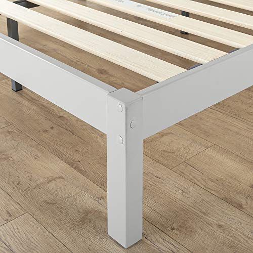 ZINUS Andrew Wood Platform Bed Frame / Wood Slat Support / No Box Spring Needed / Easy Assembly, Twin