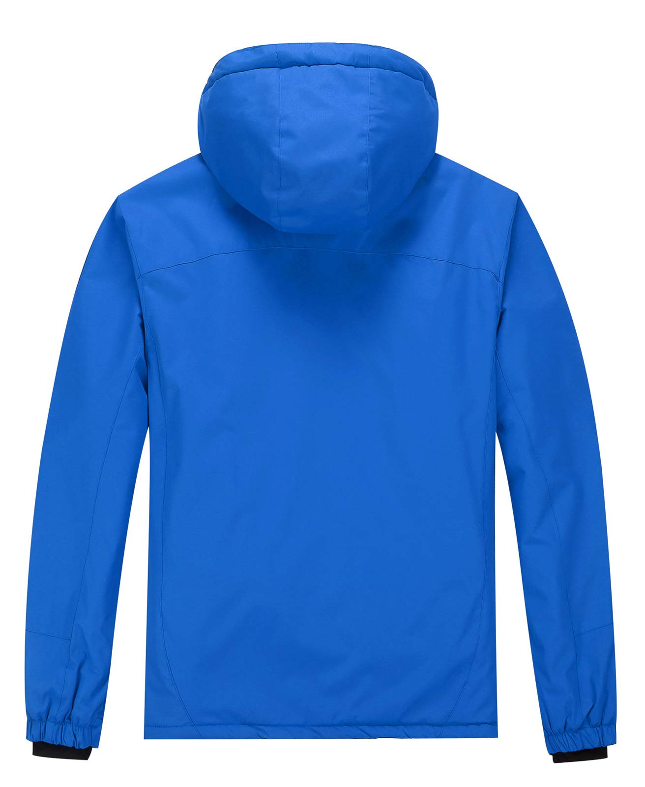 WULFUL Men's Waterproof Ski Jacket Warm Winter Snow Coat Mountain Windbreaker Hooded Raincoat