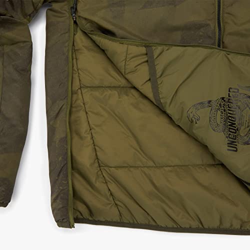 VIKTOS Men's AlphaDawn Insulated Winter Warm Water-Resistant Lightweight Mobile Packable Tactical Hooded Jacket, Ranger Camo, X-Large