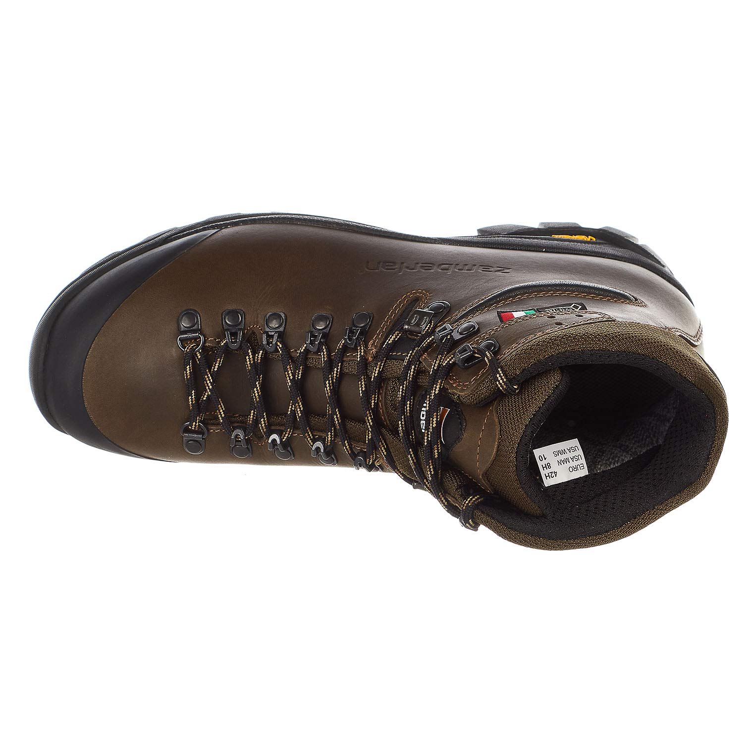 Zamberlan - 1007 vioz hike gtx rr - leather hiking boots - waxed forest - 11
